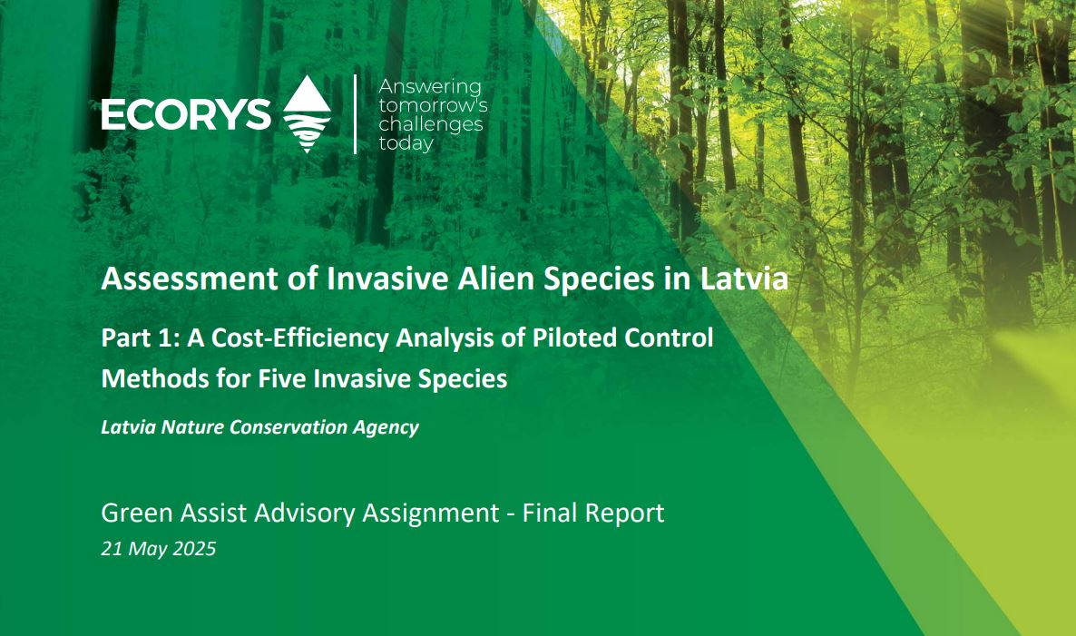 LatViaNature Strengthens Invasive Species Management with EU Green ...